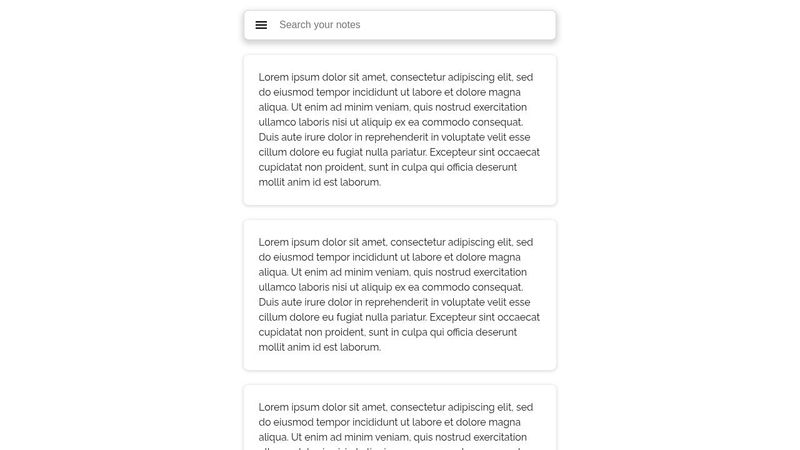 Top bar that hides and shows with scroll like android