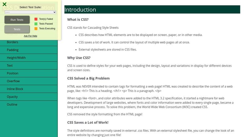 FCC: CSS Documentation