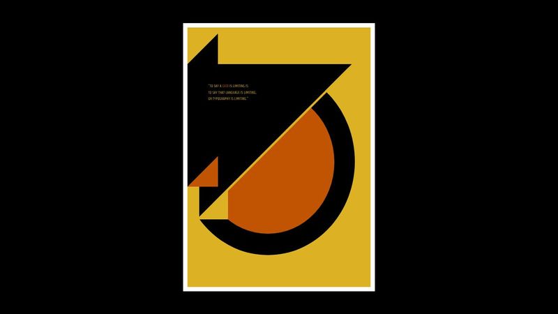 CSS Grid Poster by TOM DAVIE