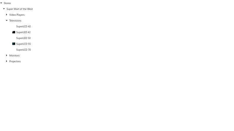 Plain Data Structure - DevExtreme AngularJS Tree View