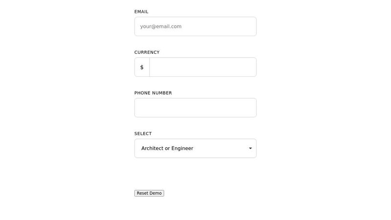 Input Behavior Demos