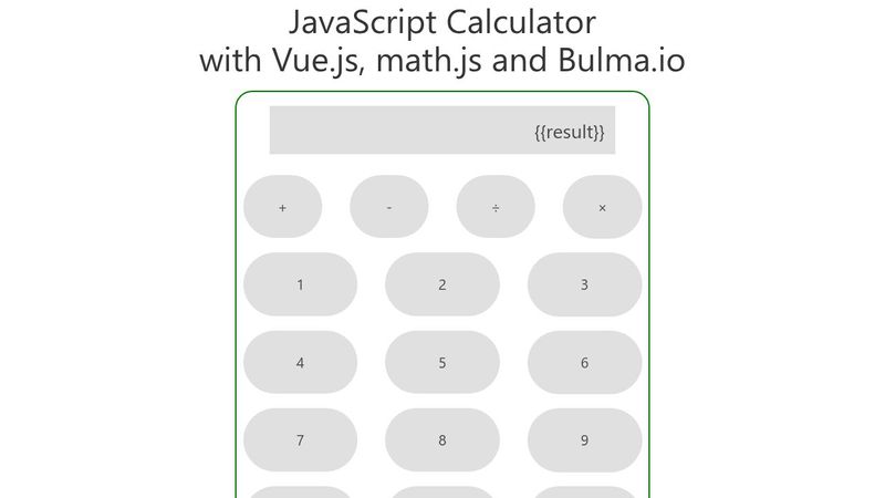 Freecodecamp Javascript Calculator