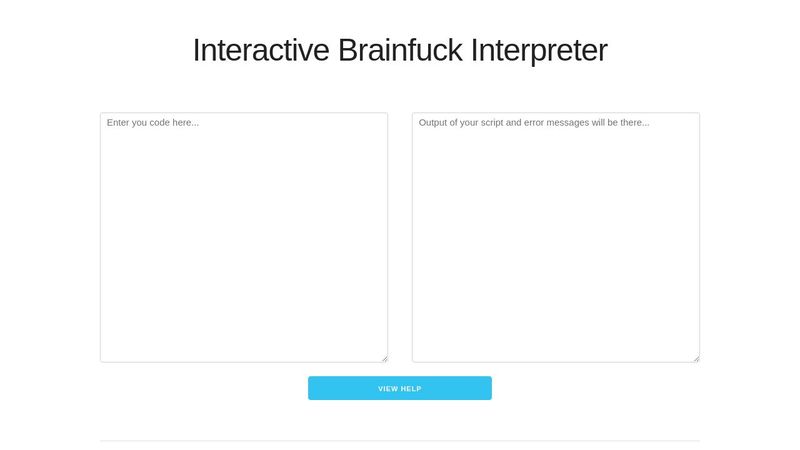 Brainfuck Interpreter