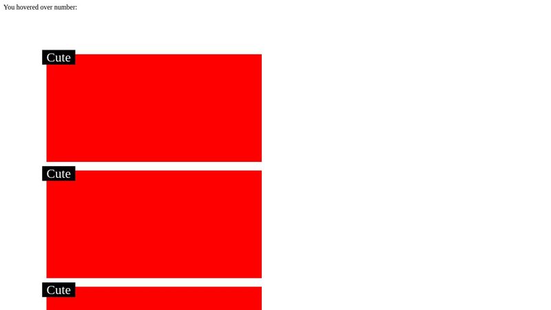 jQuery each on mouseenter