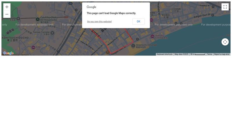 ポリラインの追加：gmaps.js