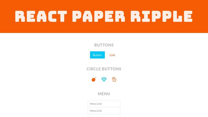 React Paper Ripple