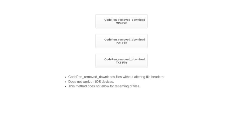 Force File Download with JavaScript