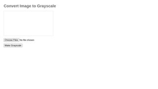 Convert image to grayscale