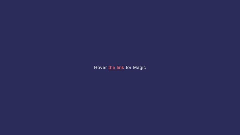 Text Link Hover Animation using HTML & CSS