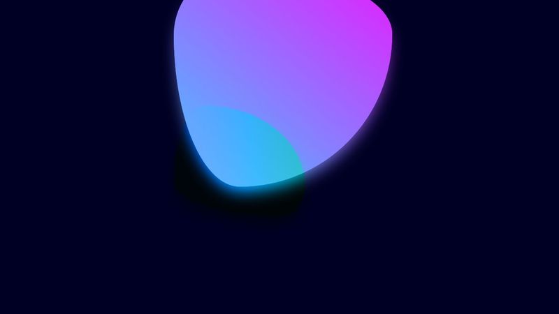 Glowing Animated Blobs