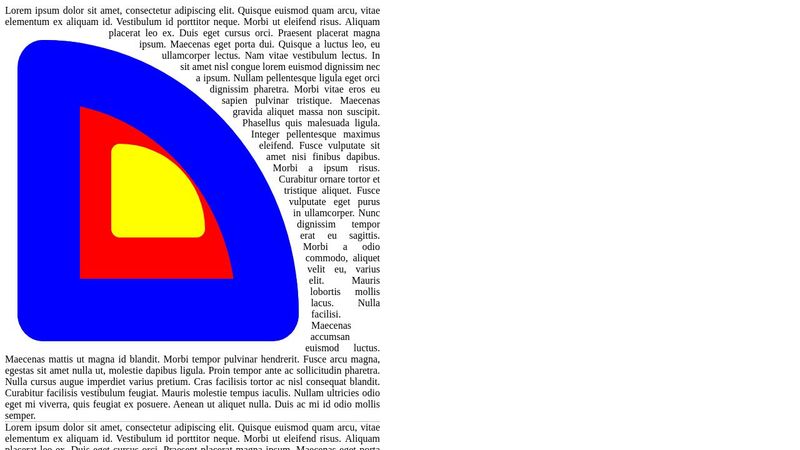 shape-outside float css