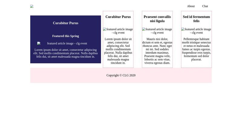 CLG Web Dev Lesson 8 - Responsive Web Design