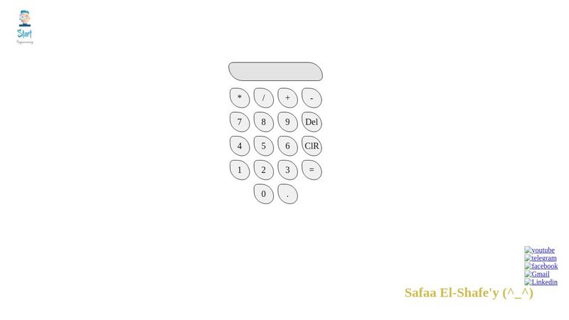 Calc Project(html-css)