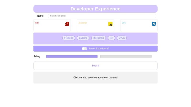 pure html form components