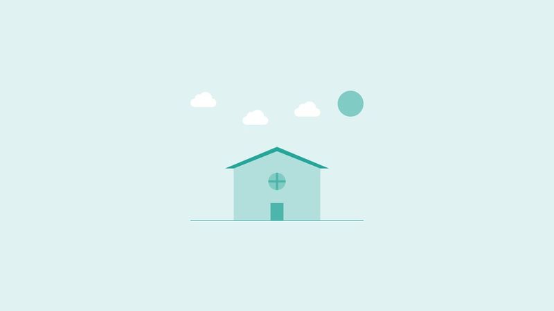 Pure CSS house
