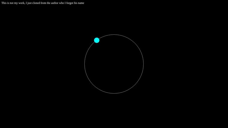 Circular Animation using CSS3