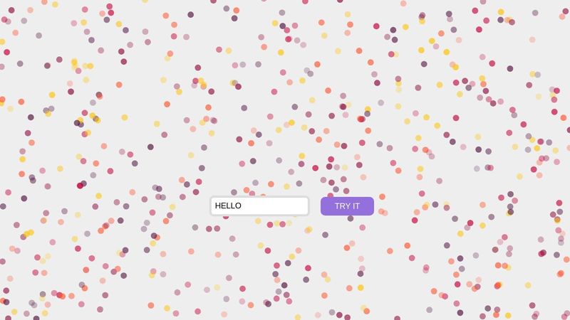 Bubble Text Animation