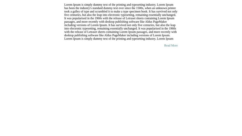 Slide Read More in JQuery