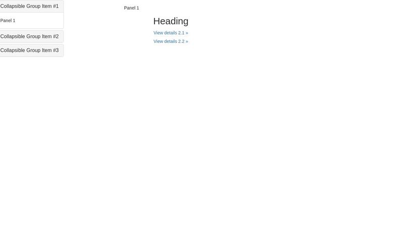 Nested Accordion - Bootstrap 3