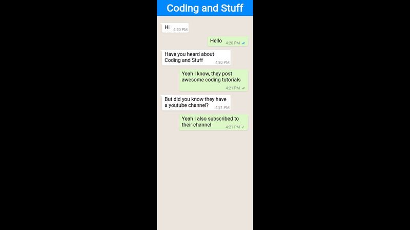 Chat bubble using pure CSS