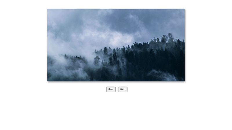 Pure JavaScript Slider