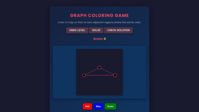 Graph Coloring Game