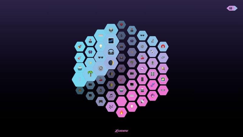 Hexagon Grid - Ripple Effect