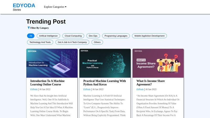 assignment 2 edyoda stories