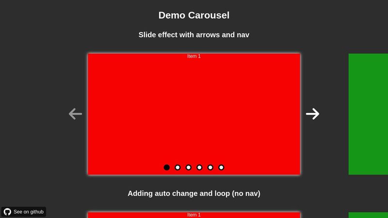 Carousel / Slider (HTML + CSS + JS)