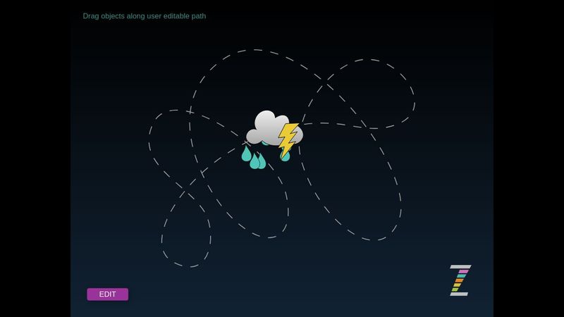 SHAPELESS STORM! For CodePen Shape Challenge