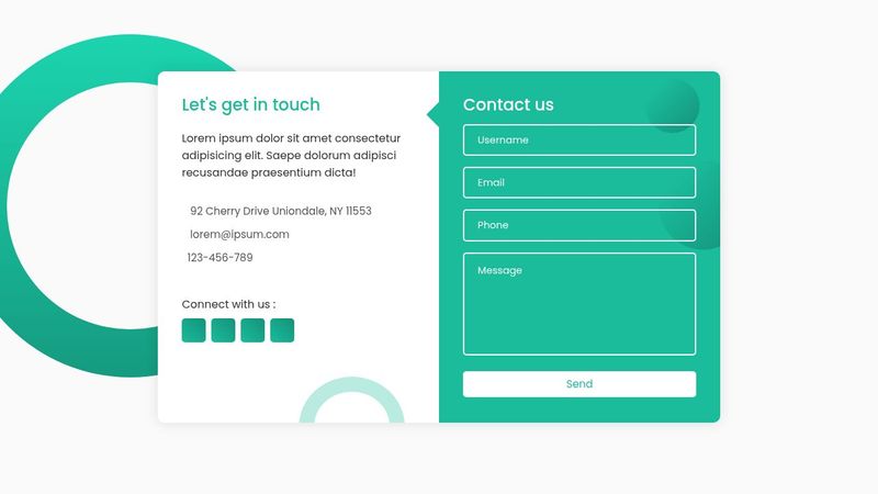 Responsive Contact Form