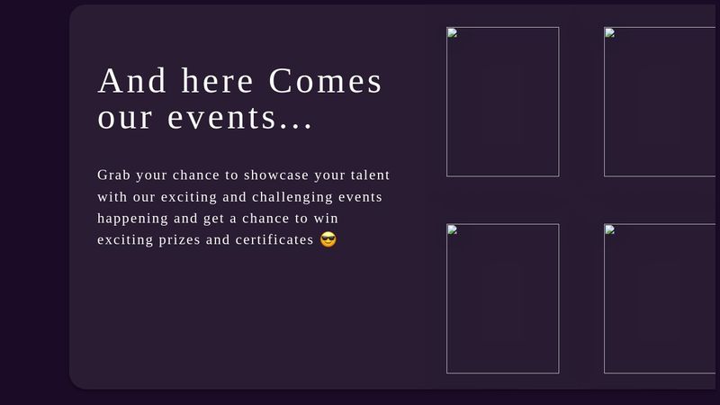 event section