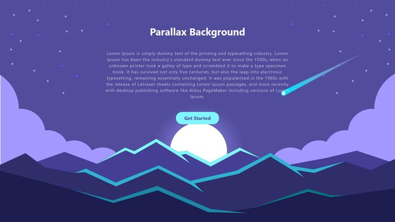 Simple Parallax Background