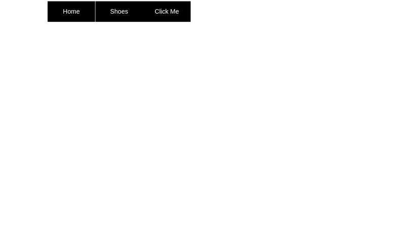 Dropdown menu pure CSS full-width screen