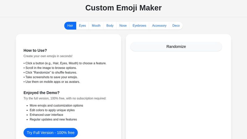 Custom Emoji Maker