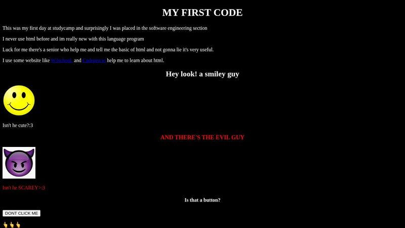 First code
