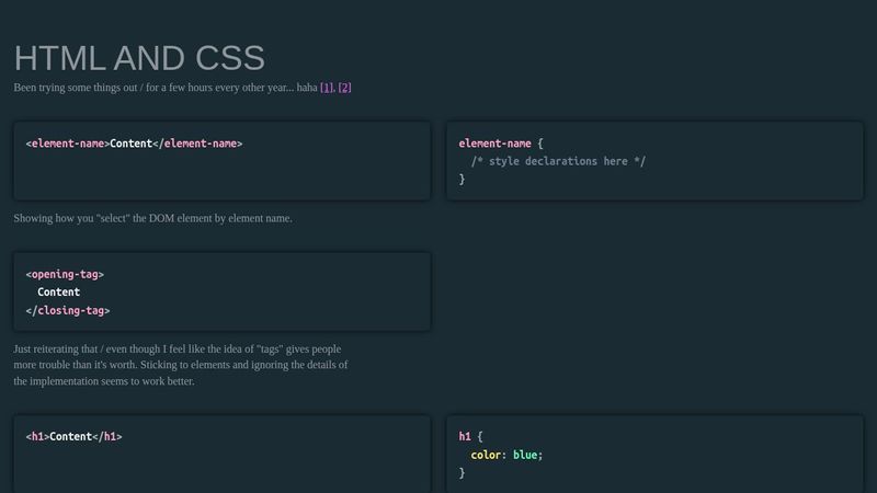 Custom syntax highlighting / working things out