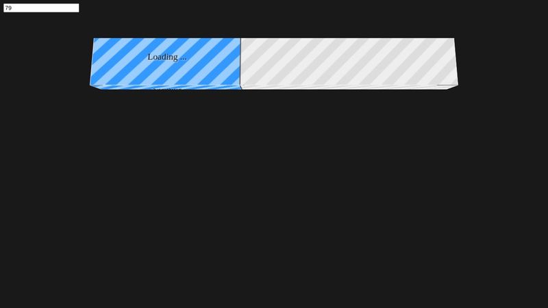 3D Progress Bar Pure CSS3