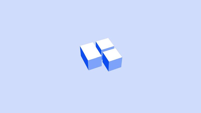 CSS Voxel Preloader