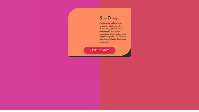 Profile Card (JS Accordion Effect)
