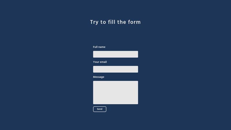 Form Validation with JS