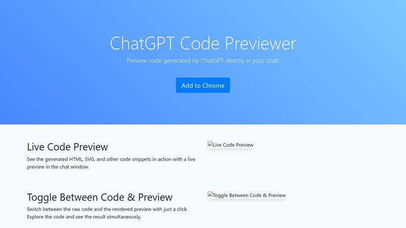 New Pen by ChatGPT Code Previewer