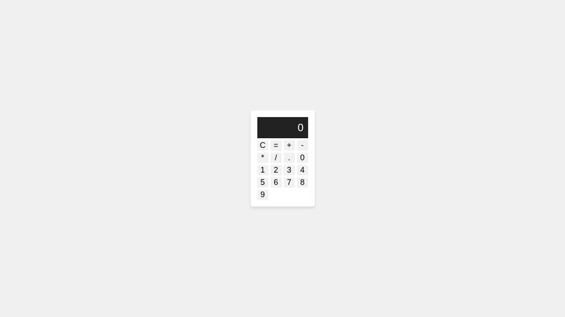 JavaScript Calculator for freeCodeCamp.org