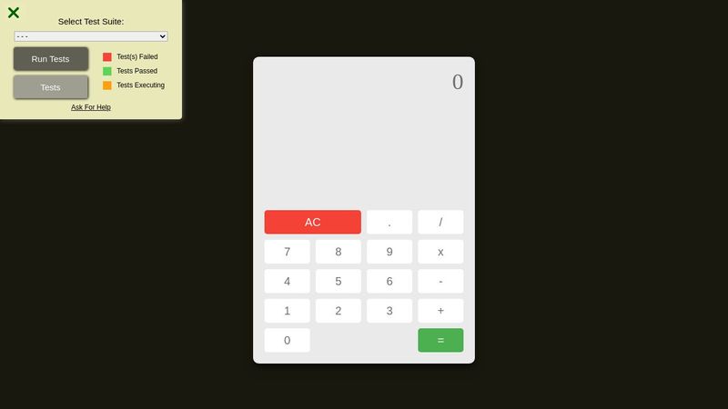 CodePen - Calculator