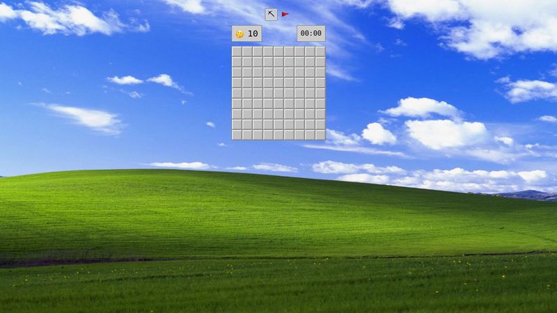 Pure CSS Mine Sweeper