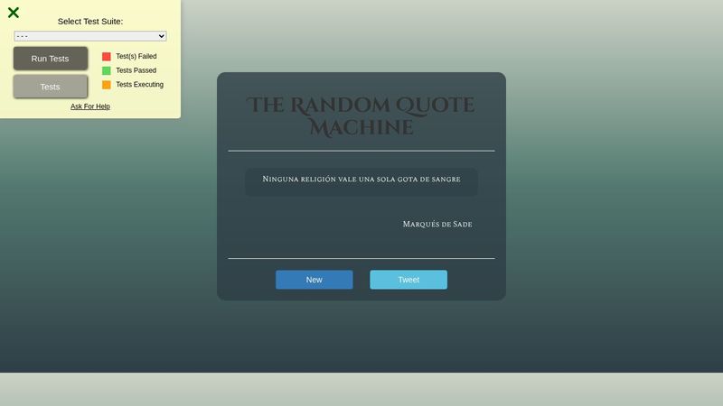 Random Quote Machine