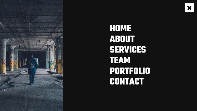How To Create a Full screen Overlay Navigation