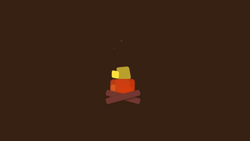 Simple campfire