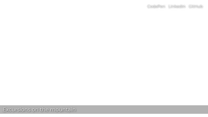 Pure CSS infinite loop automated slider with caption