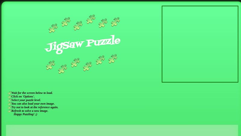 Games using JS - Jigsaw Puzzle